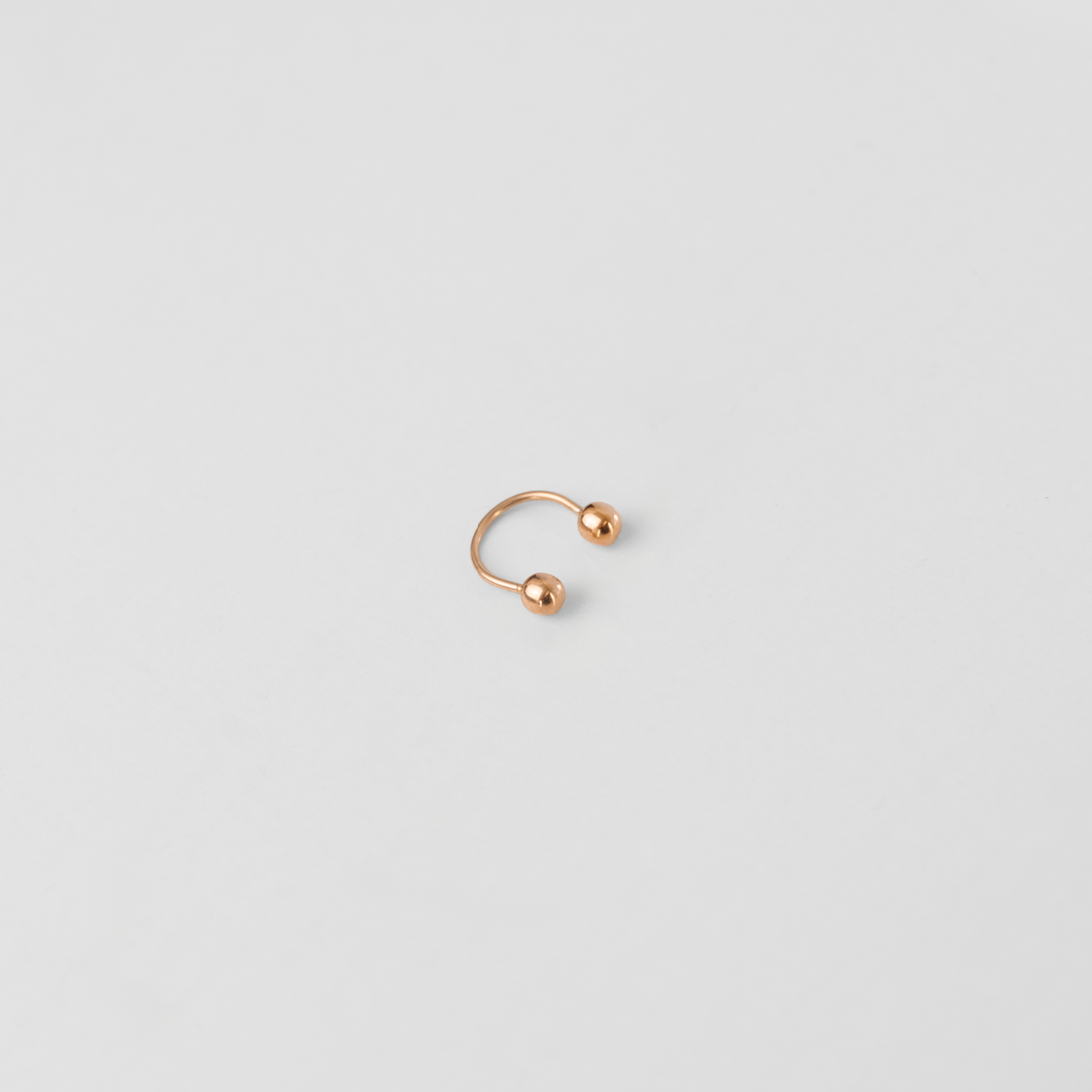 Piercing Septum Oro Rosado 18K – JOYERÍA SEBASTIÁN